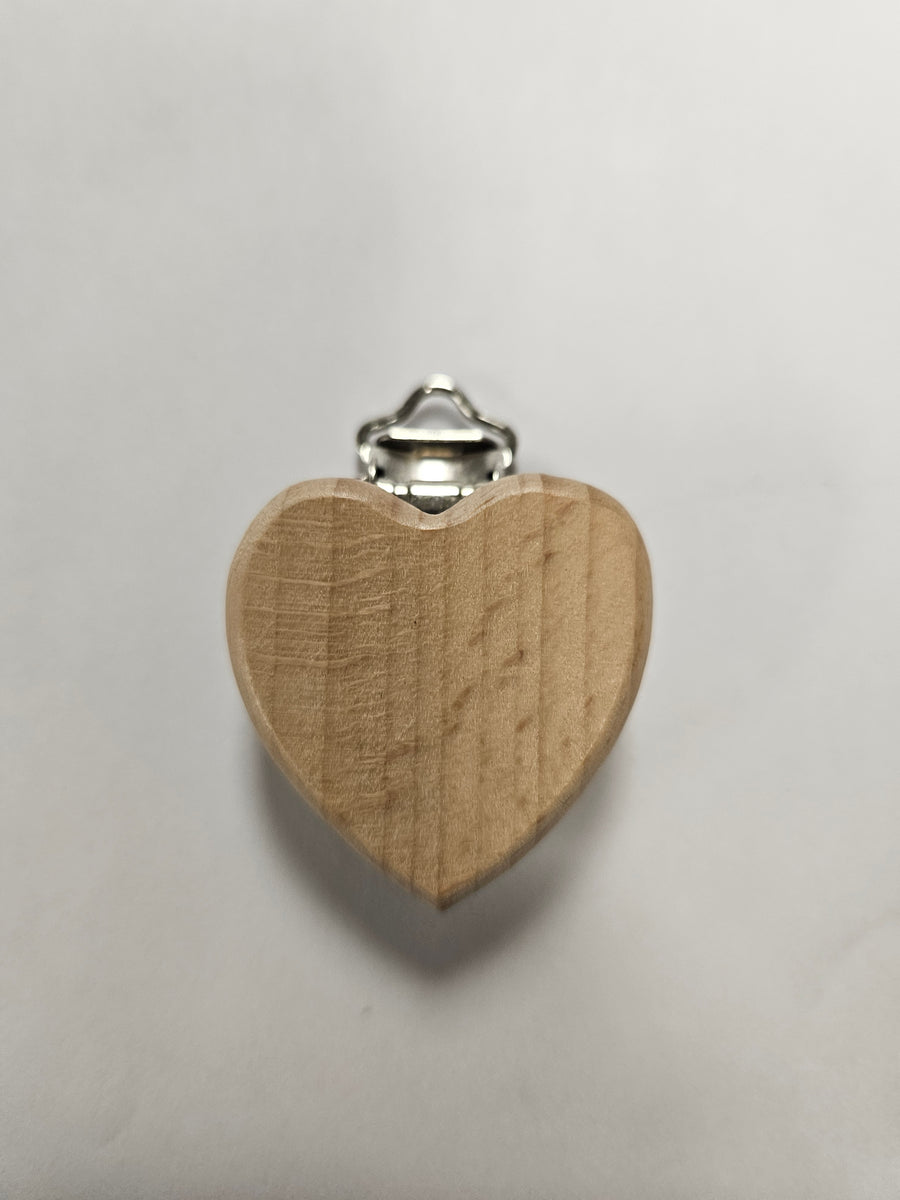 Wooden Pacifier Clips Shapes – American Teething and Craft Supply LLC